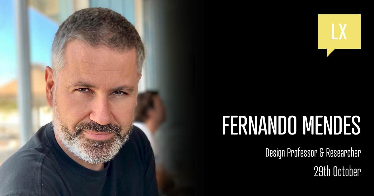 Fernando Mendes - Design.Stop.Design | CreativeMornings/Lisbon