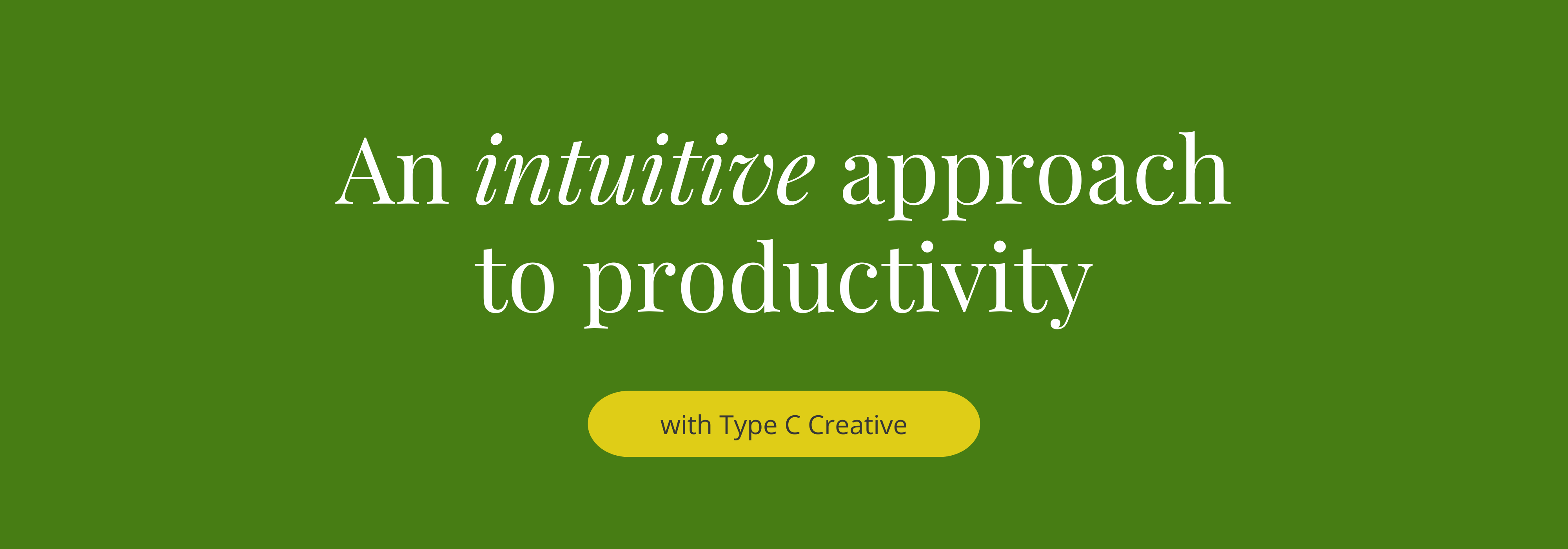 ⭐️ An intuitive approach to productivity with Type C Creative | Virtual ...