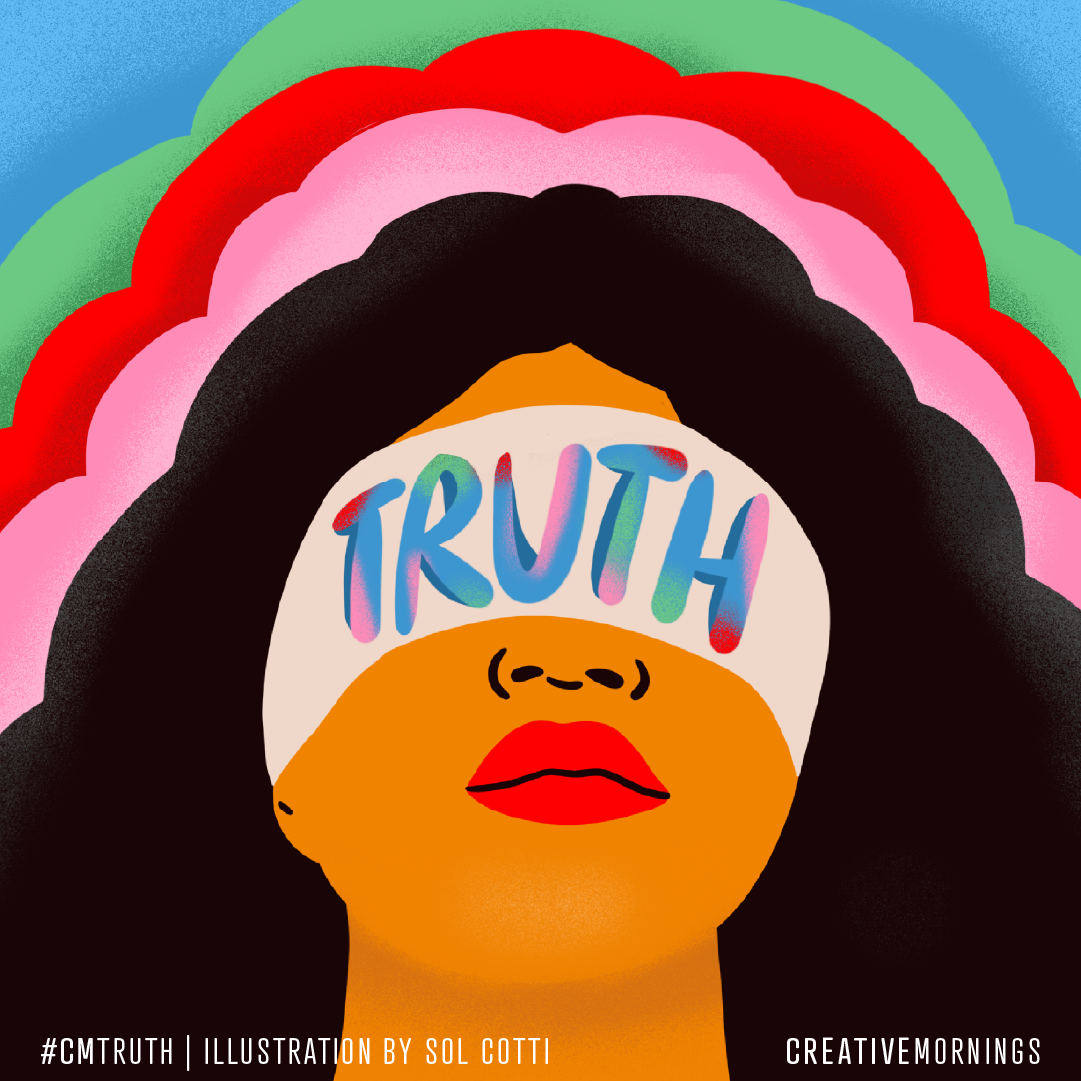 Raluca Simiuc on TRUTH | CreativeMornings/Timisoara