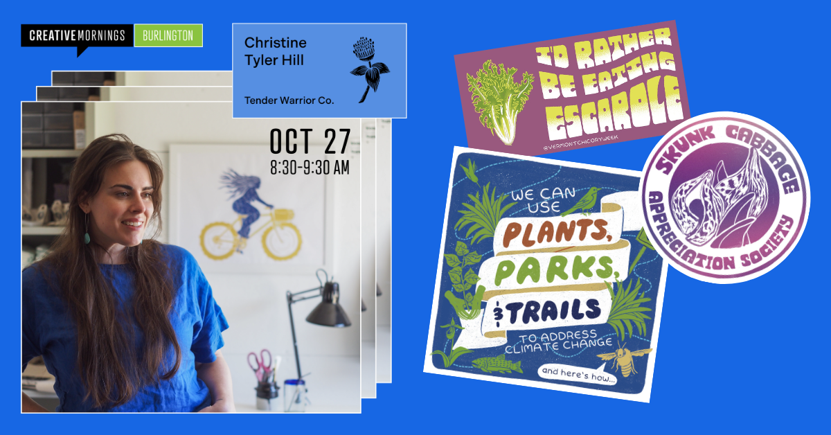 Christine Tyler Hill on Endurance | CreativeMornings/Burlington