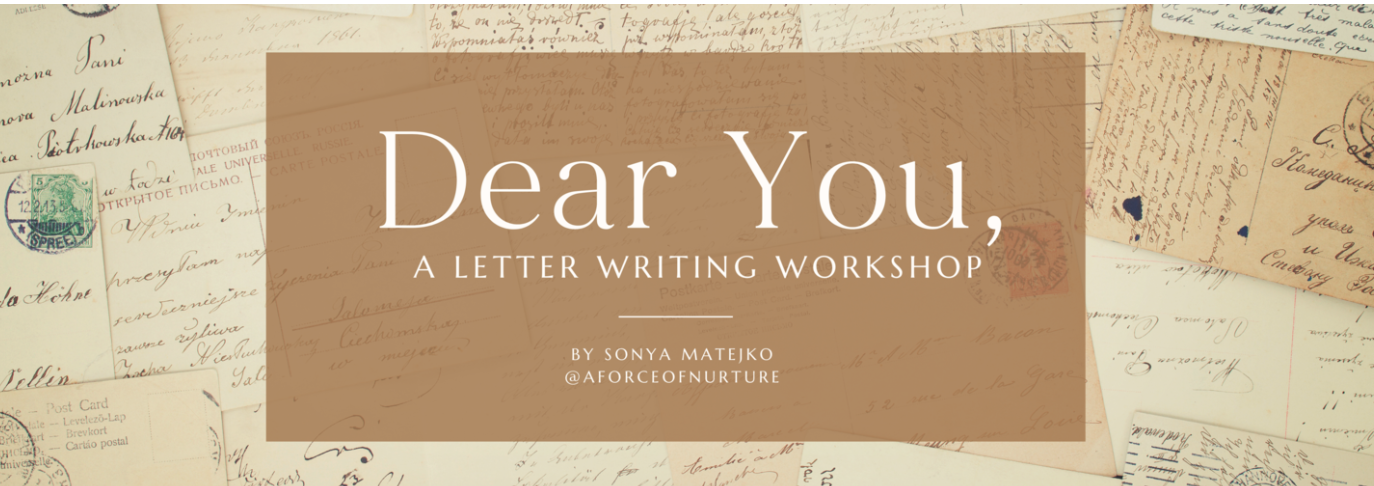 ️ Dear You: A Letter Writing Workshop | Virtual FieldTrips | CreativeMornings