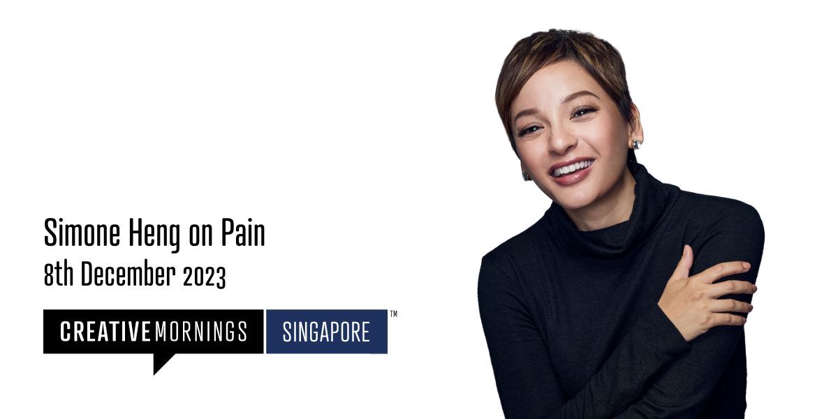 Simone Heng on Pain | CreativeMornings/Singapore