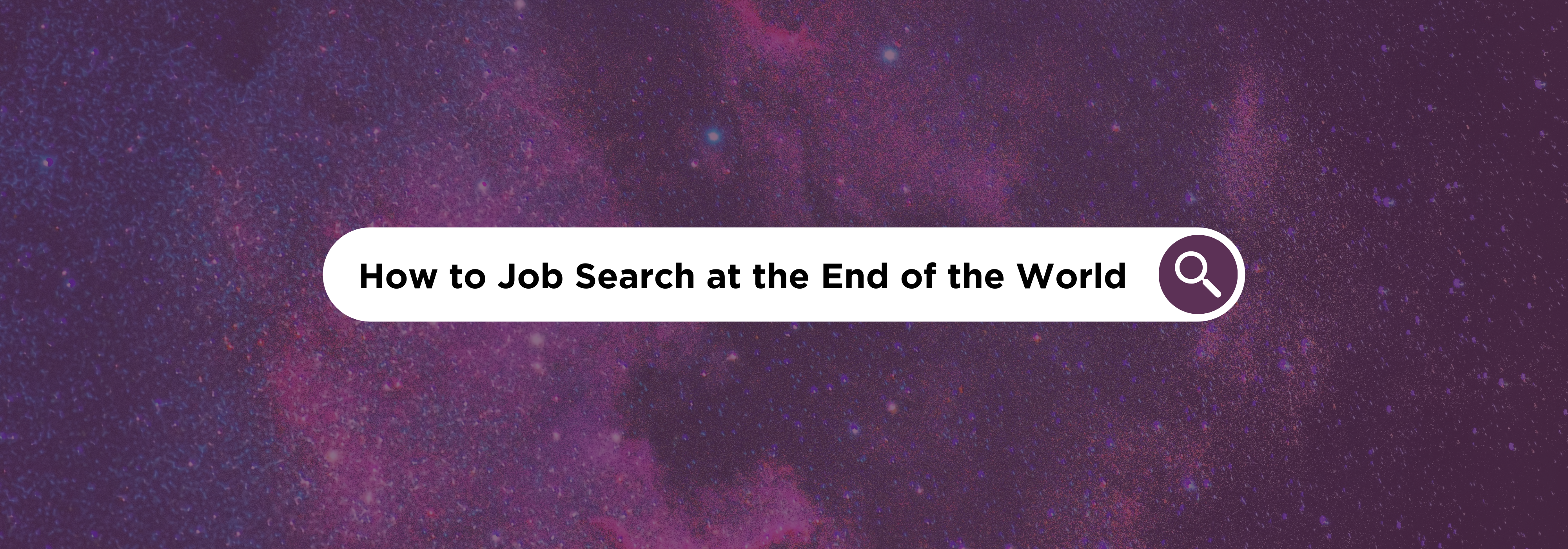 📈 How to Job Search at the End of the World: Getting Traction in a ...