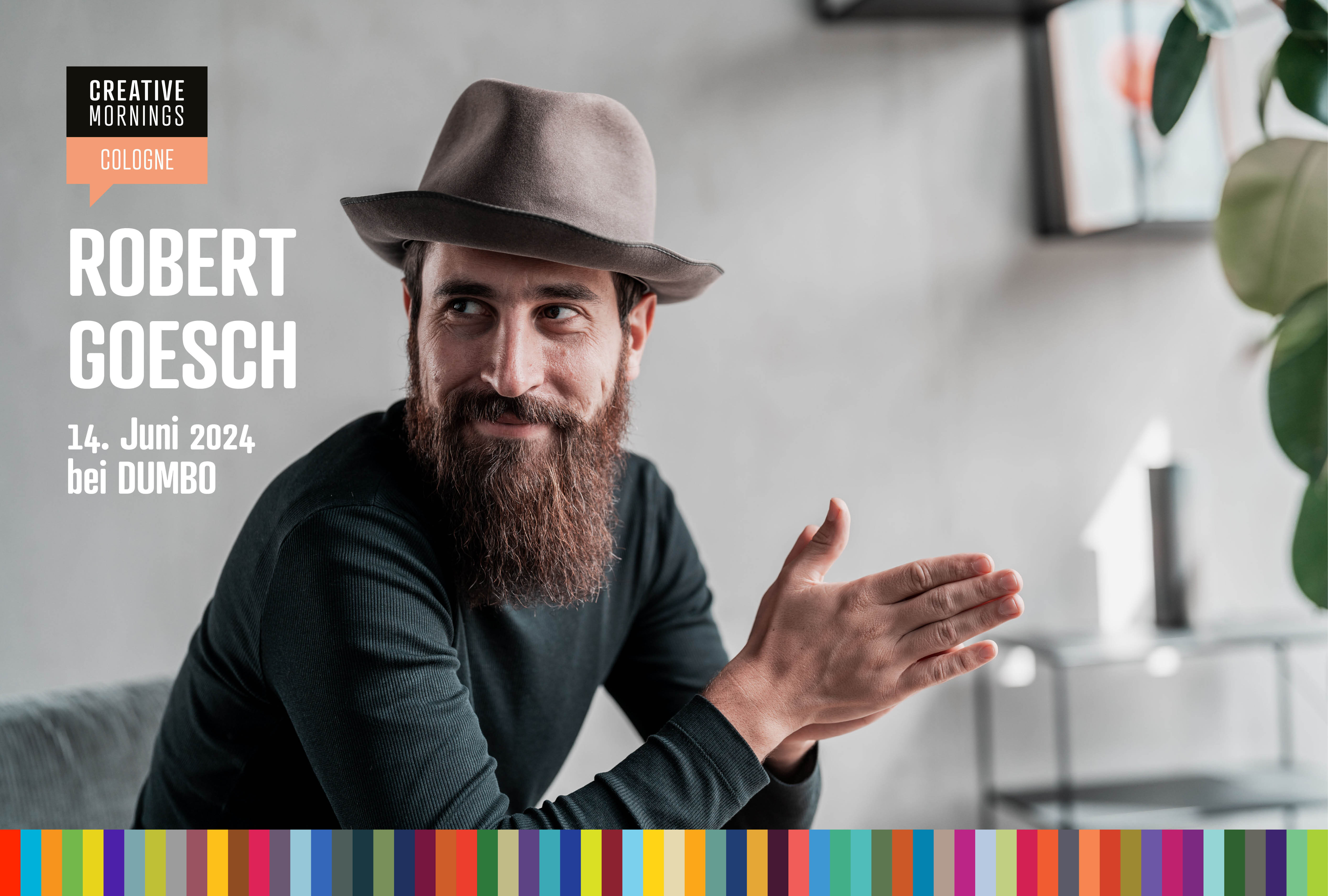 Robert Goesch | CreativeMornings/Cologne