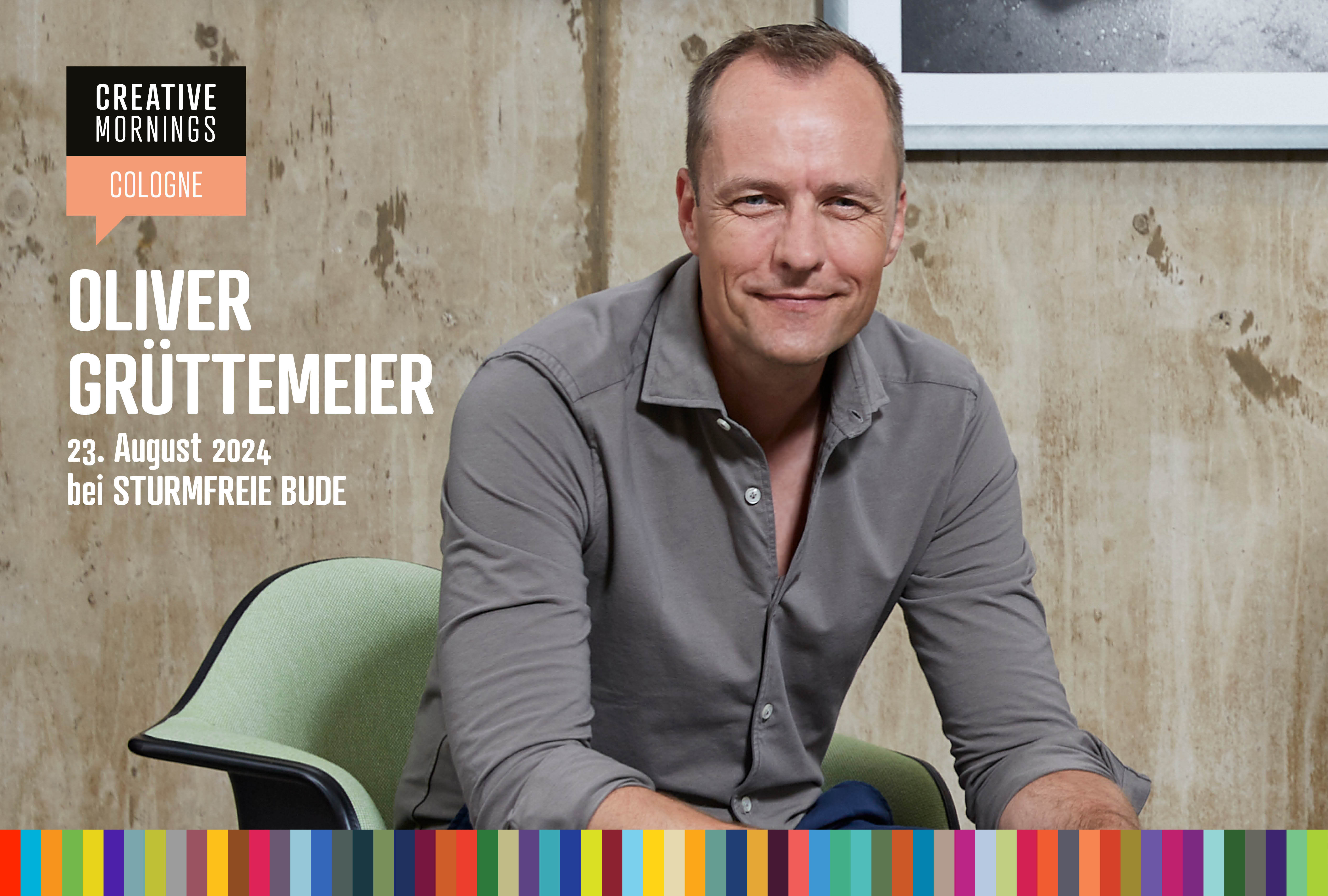 Summer Special mit Oliver Grüttemeier | CreativeMornings/Cologne