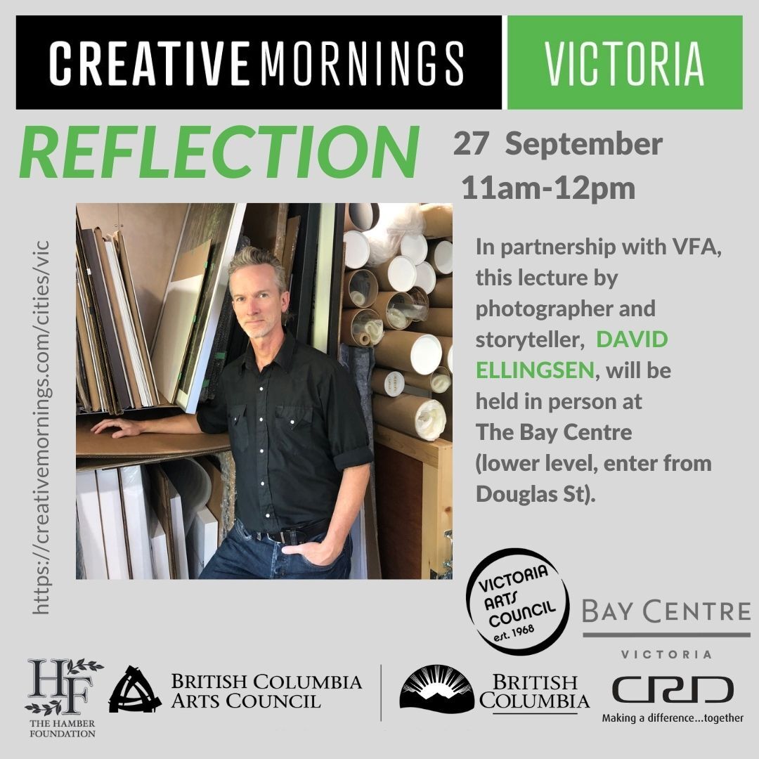 David Ellingsen, REFLECTION | CreativeMornings/Victoria