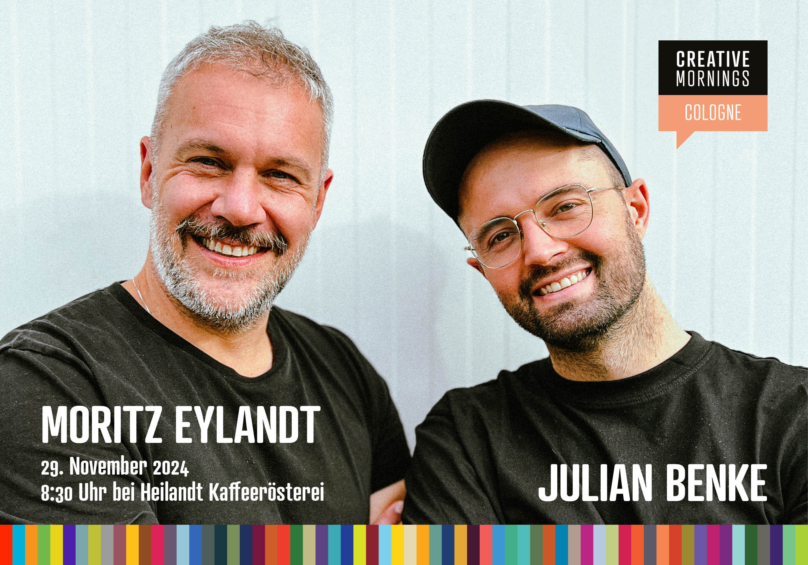 Julian Benke & Moritz Eylandt | CreativeMornings/Cologne