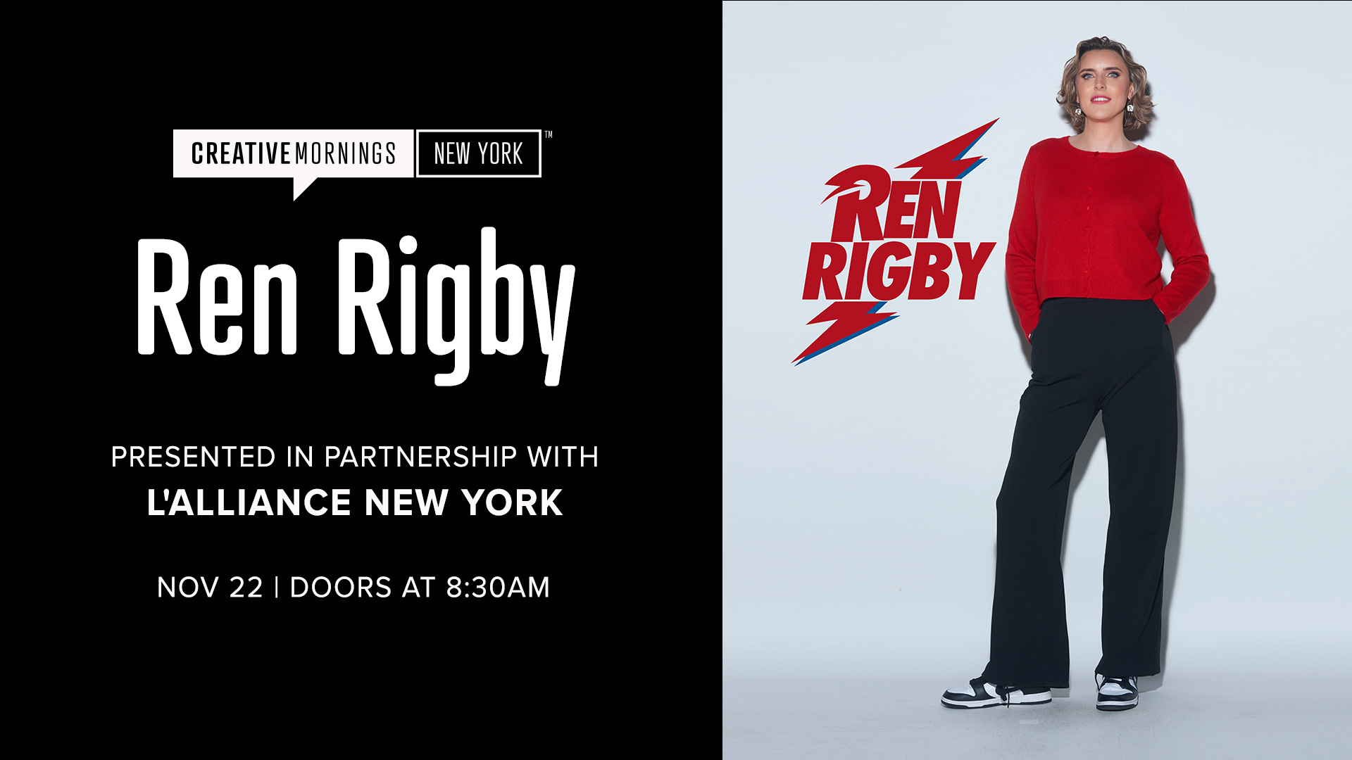 Ren Rigby | CreativeMornings/New York