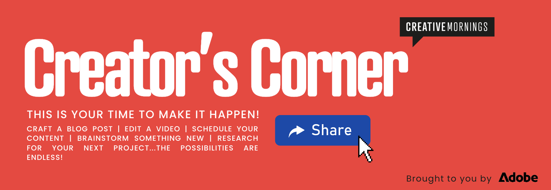 Creator’s Corner: Focused Co-Working for Content Creators, Makers ...