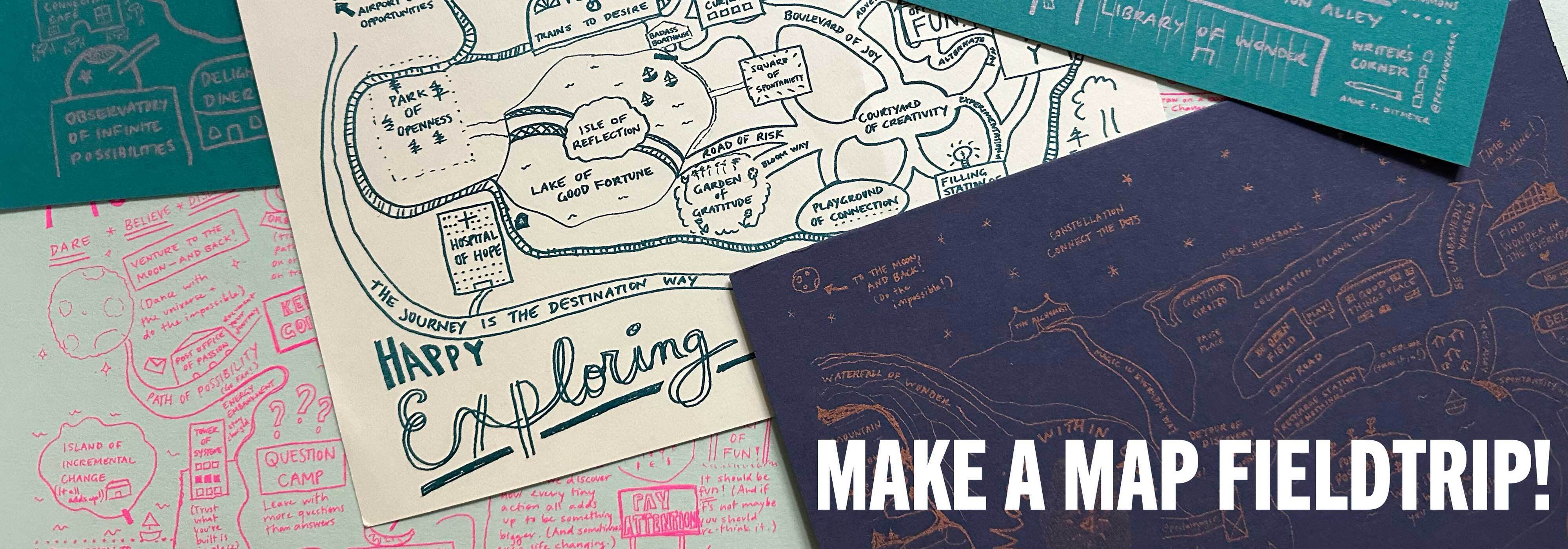 Make A Map FieldTrip! | Virtual FieldTrips | CreativeMornings