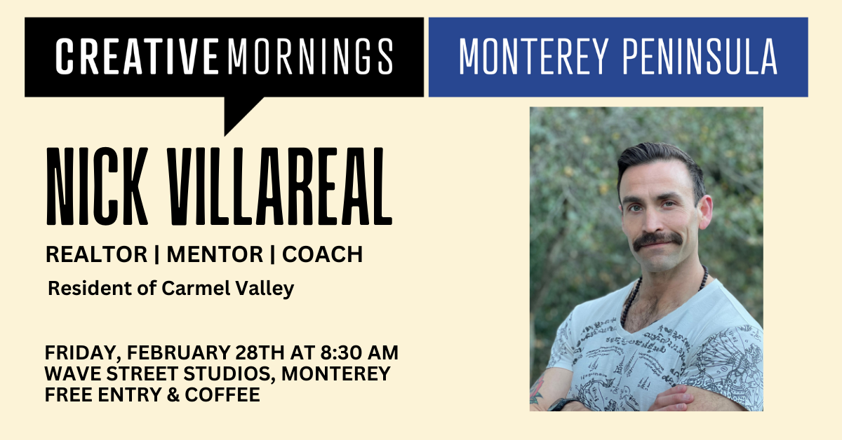 Nick Villareal on LAYERS (Livestream) | CreativeMornings/Monterey Peninsula