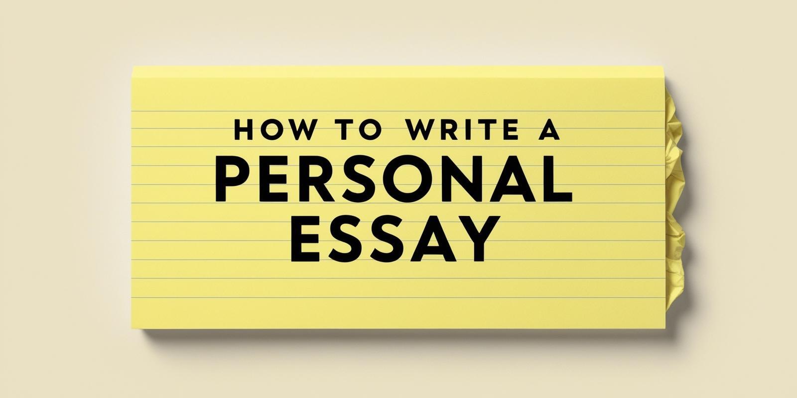 How to Write a Personal Essay | Virtual FieldTrips | CreativeMornings