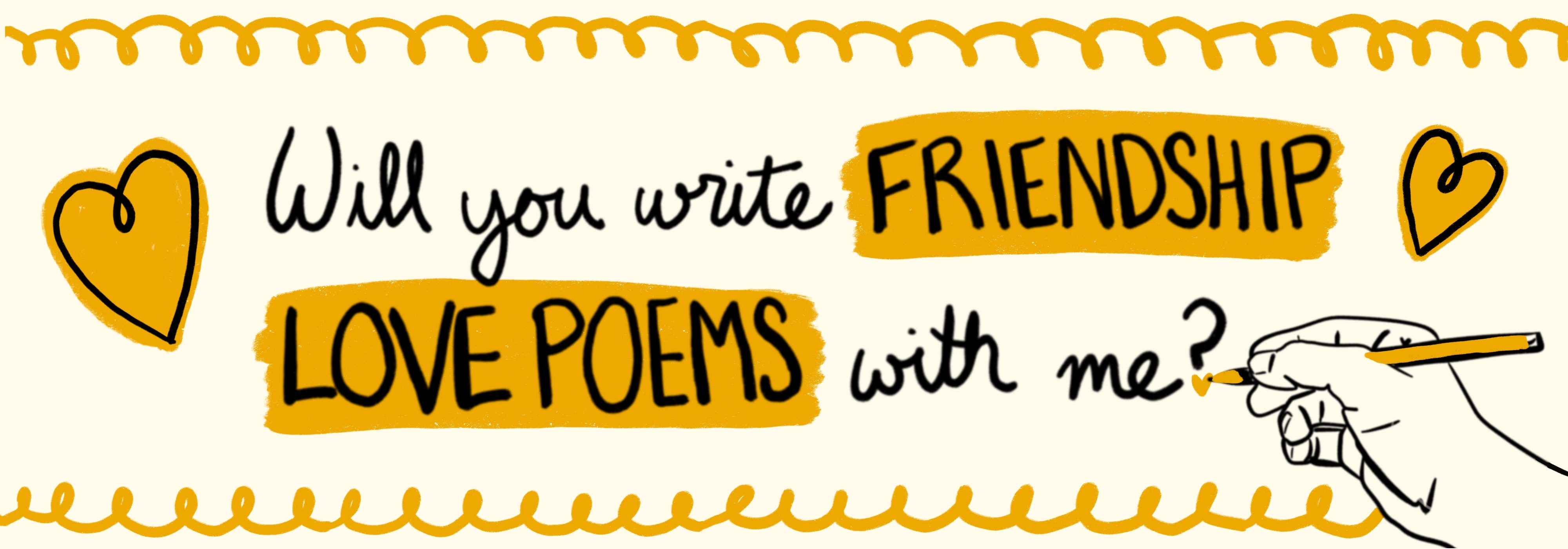 Creative Friendship: Write Love Poems to Your BFFs | Virtual FieldTrips ...