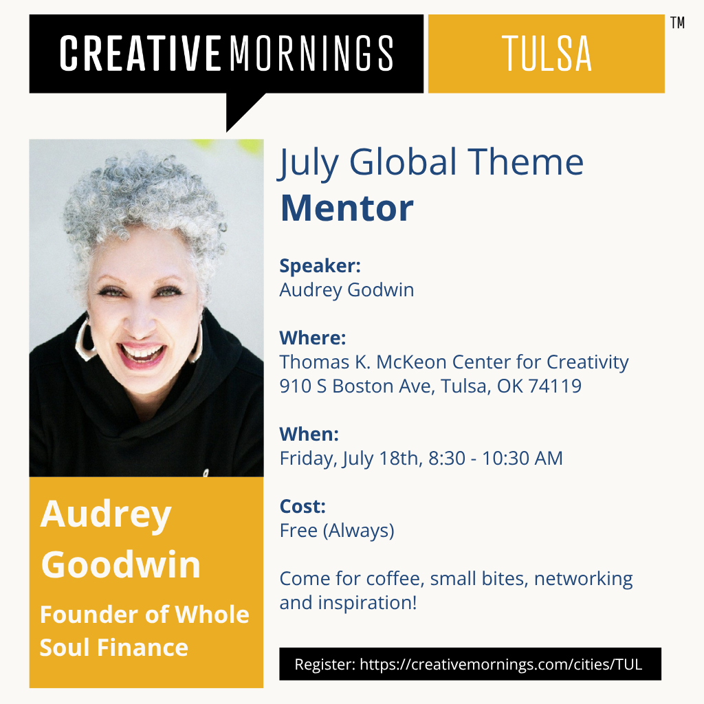 Audrey Godwin | CreativeMornings/Tulsa