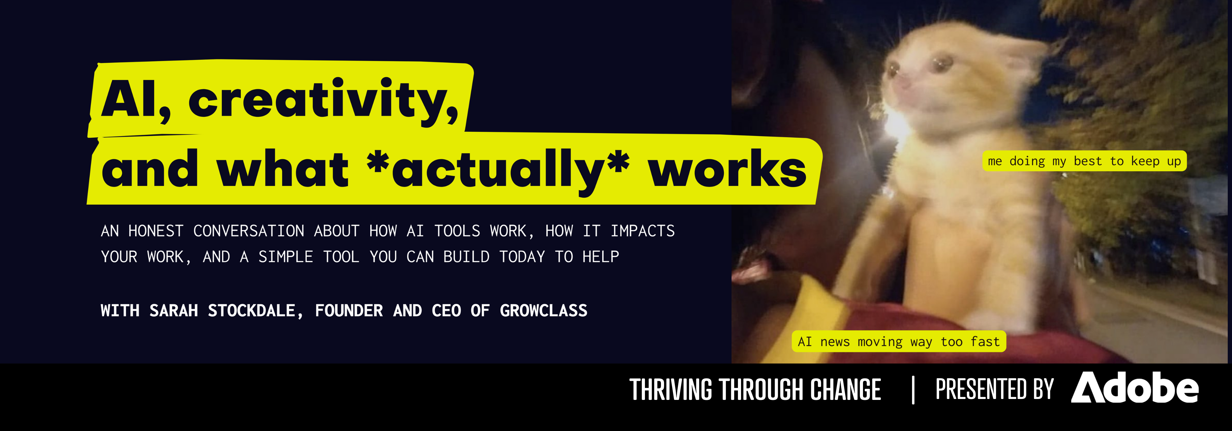 AI, creativity, and what actually works | Virtual FieldTrips | CreativeMornings