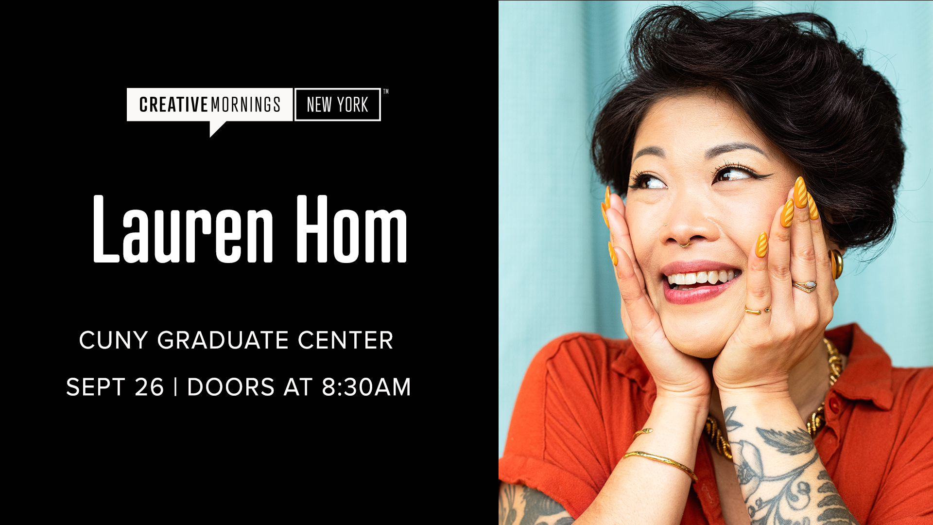 Lauren Hom | CreativeMornings/New York
