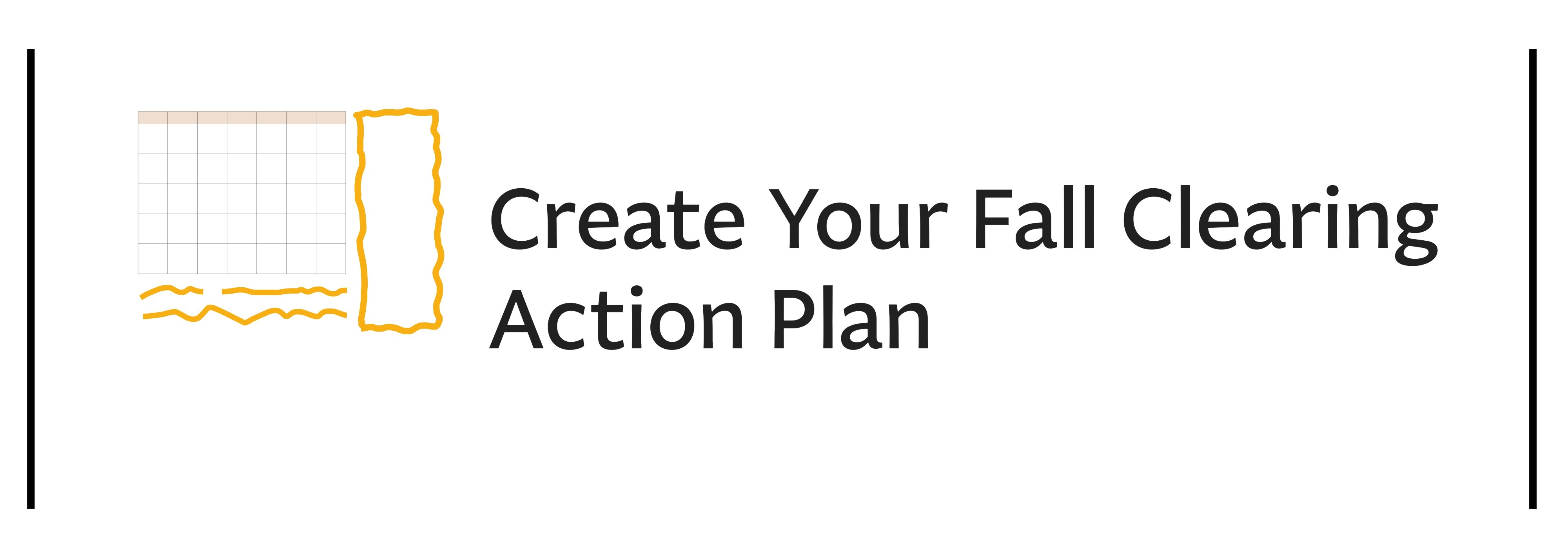 Create Your Fall Clearing Action Plan | Virtual FieldTrips | CreativeMornings