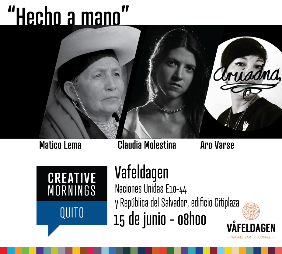 "Hecho a mano" por Matico Lema, Ariadna Vargas y Claudia Molestina ...