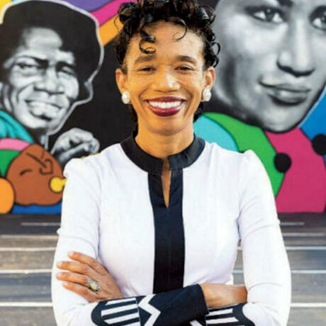 Caron Bowman | Punk in Public Art | CreativeMornings/PB