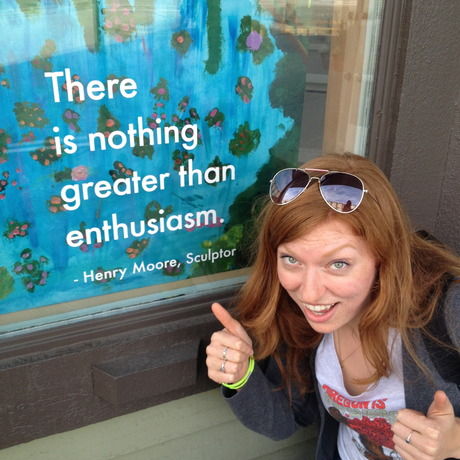 bronwyn page on CreativeMornings