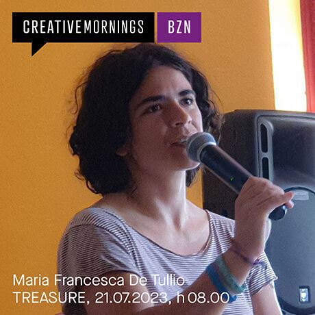 Maria Francesca De Tullio | Common Practices | CreativeMornings/BZN
