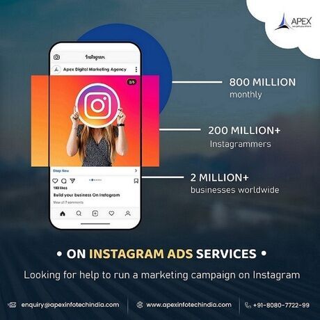 Apex Infotech India Instagram Ads on CreativeMornings