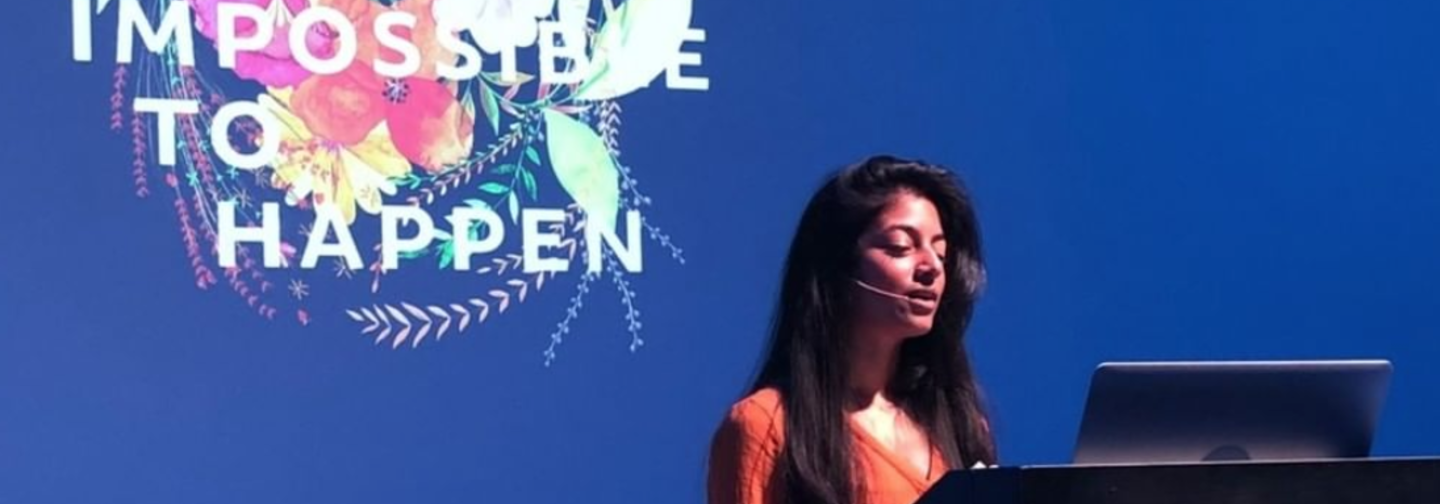 Meera Lee Patel | Making Friends with Your Fear | CreativeMornings/NSH