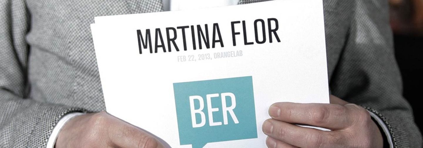 Martina Flor | Stepping Out Of Your Comfort Zone | CreativeMornings/BER