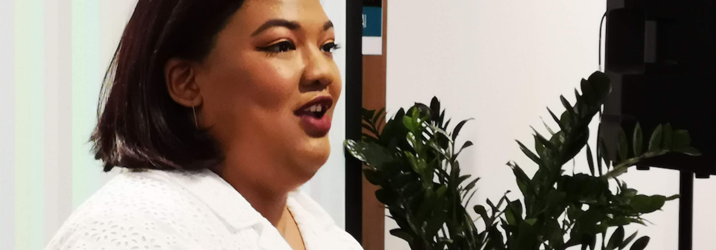 Afra Atiq | Trust you and your flow will follow. | CreativeMornings/DXB