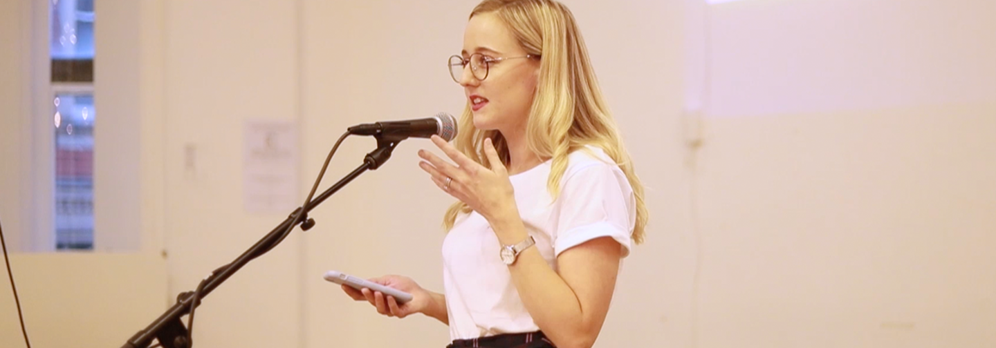 Kelly Bayley | Audience Takes the Stage | CreativeMornings/CDF