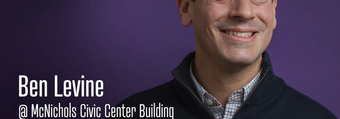 Ben Levine | The Unexpected Loss of Time | CreativeMornings/DEN