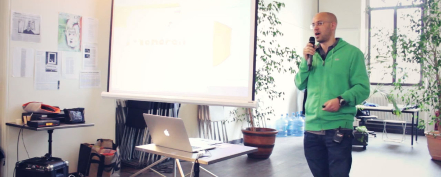 Nicolas Nova | CreativeMornings/GE