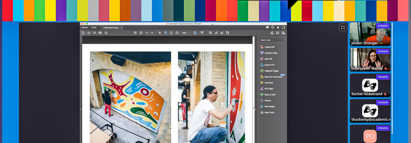 JORDAN STRANGER | CM Winnipeg - October - Highlight | CreativeMornings/WPG