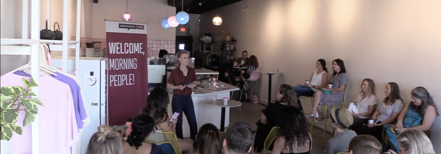 Angie Von Slaughter | Spirituality | CreativeMornings/PHX