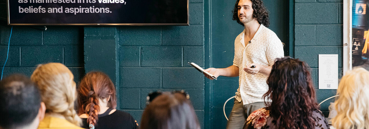 Dave Seeman | Ethos | CreativeMornings/NSH