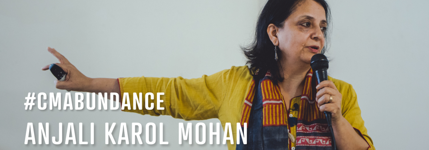 Anjali Karol Mohan | Abundance in a scarCITY - CreativeMornings ...