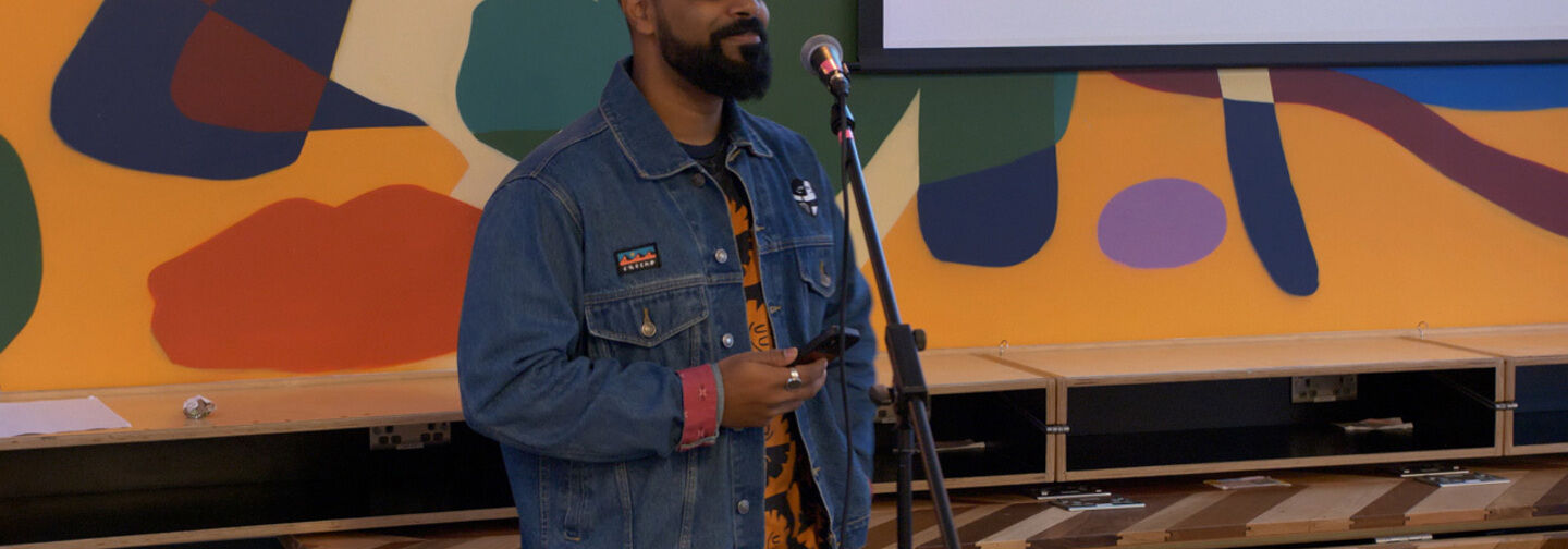 Ashwin Chacko | Just Start | CreativeMornings/DUB