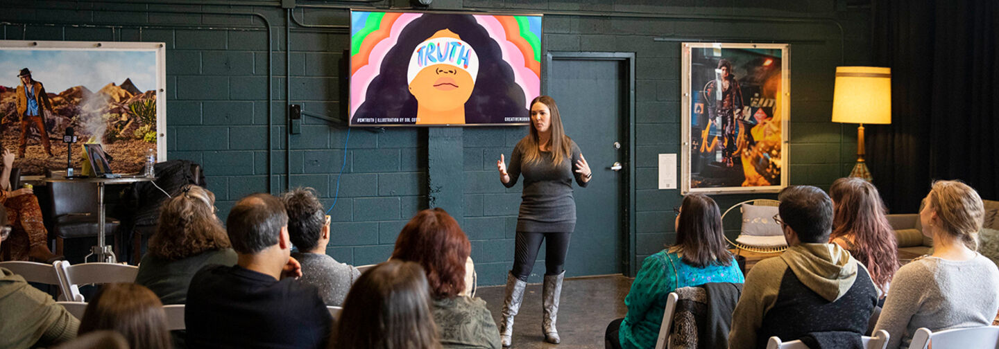 Jessica Davis | Truth | CreativeMornings/NSH