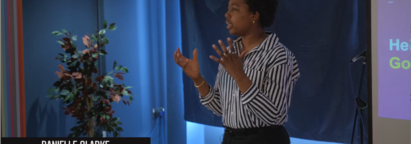 Danielle Clarke | Acceptance | CreativeMornings/DBY
