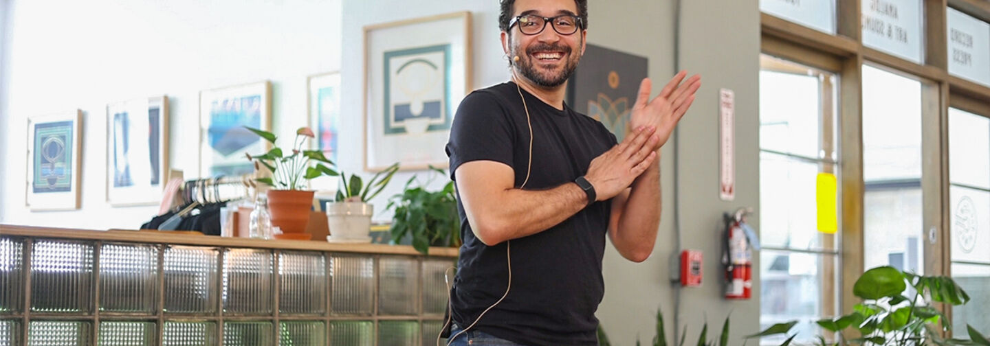 Reuben Negron | Reuben Negrón on Movement | CreativeMornings/AVL