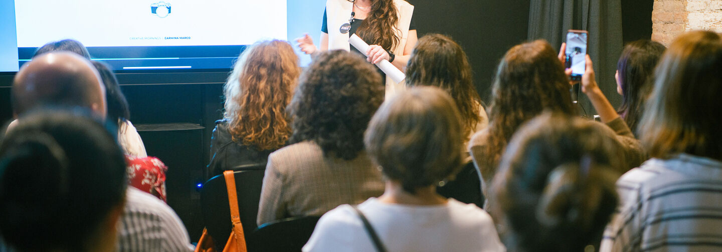 Carmina Marco Serrano | Acceptance con Carmina Marco | CreativeMornings/VLC