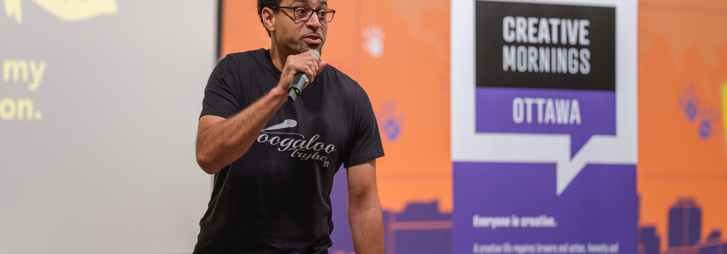 Patrick McCormack | Finding Treasure in HipHop | CreativeMornings/OTT