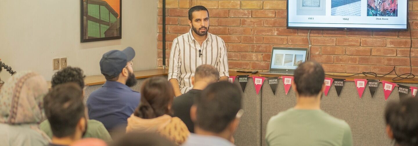 Faizan Raza | Moments of Pride | CreativeMornings/ISB