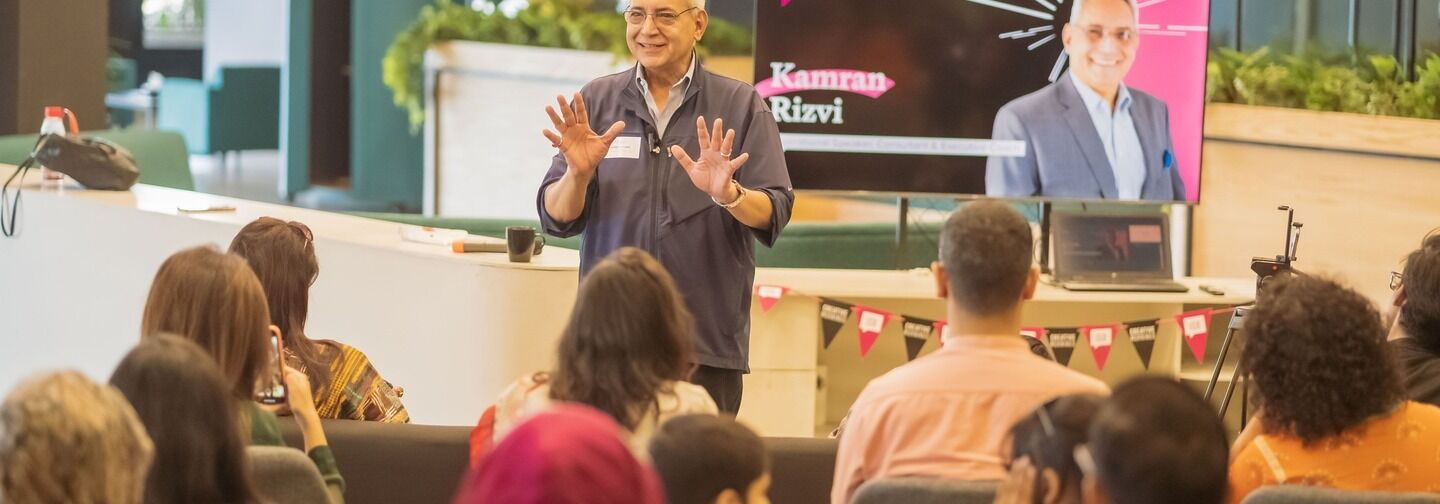 Kamran Rizvi | Embracing Movement | CreativeMornings/ISB