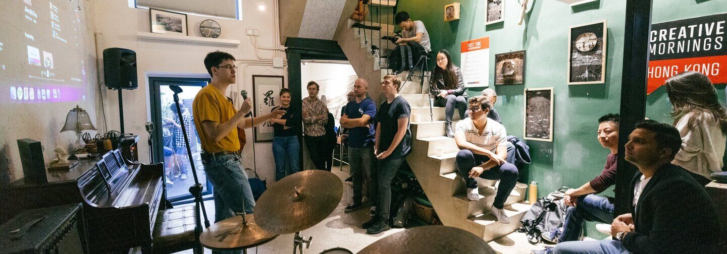 Thomas Latter | Thomas Latter on RHYTHM | CreativeMornings/HK