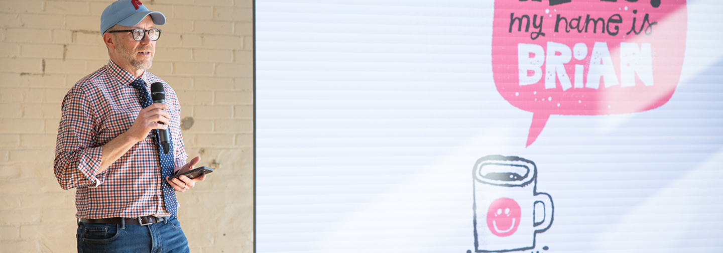 Brian Biggs | Brian Biggs talks "Perspective" | CreativeMornings/PHL