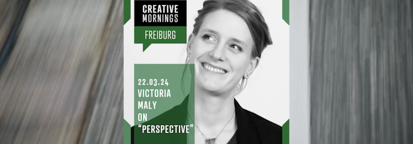 Viktoria Maly | on Perspective | CreativeMornings/FR