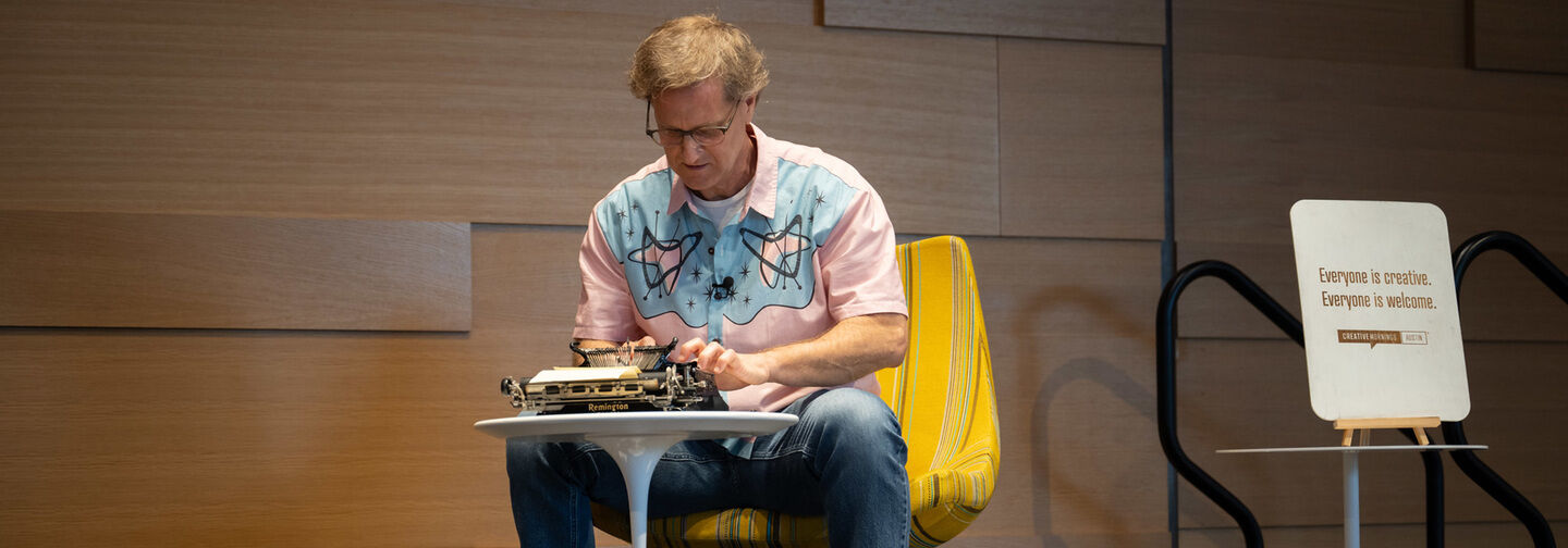 Sean Petrie | Poet, Author, and Professor | CreativeMornings/ATX