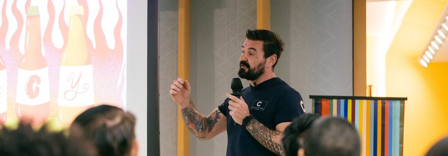 Gavin Gleeson | Gavin Gleeson on SPICY | CreativeMornings/HK