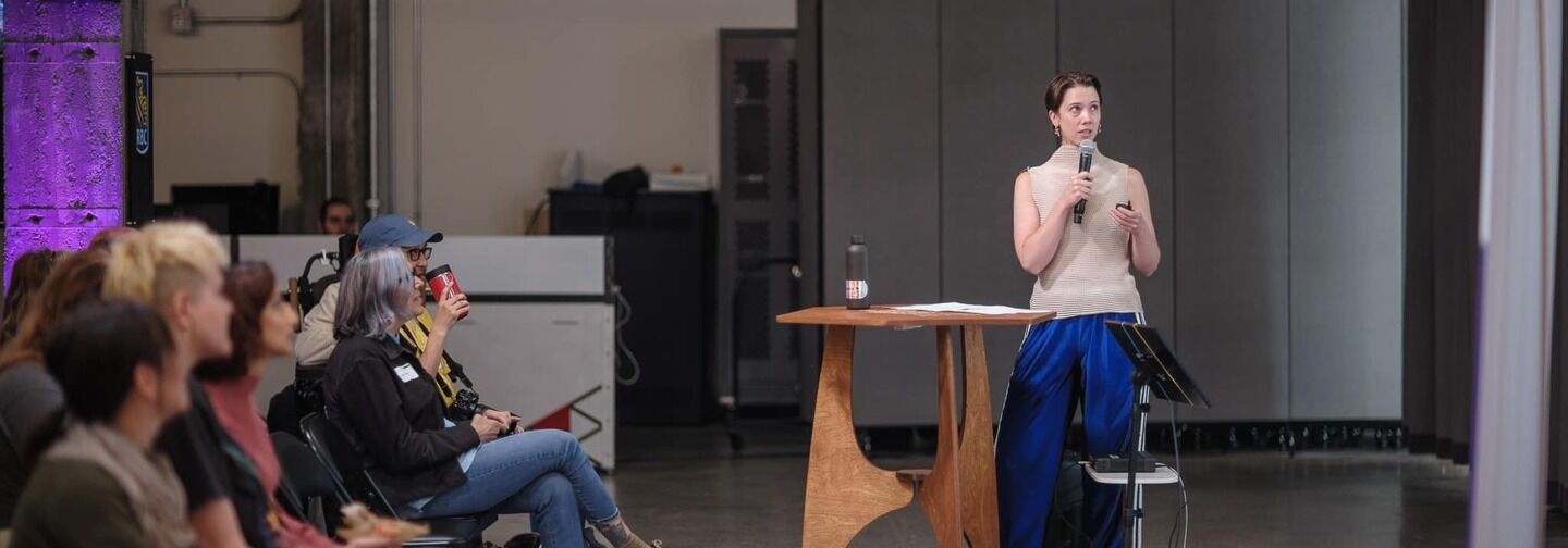 Rachel Weldon | Connection through care | CreativeMornings/OTT